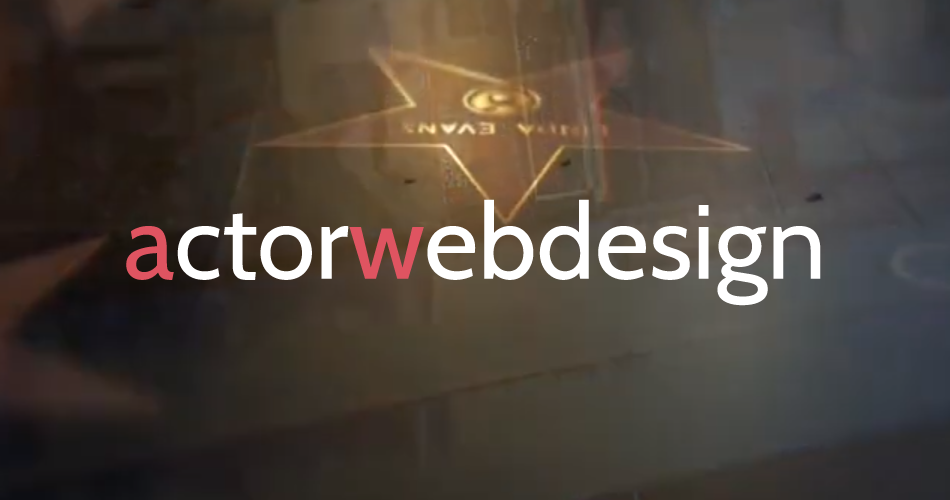 Actor Web Design - Super Fast, Responsive Websites for Actors